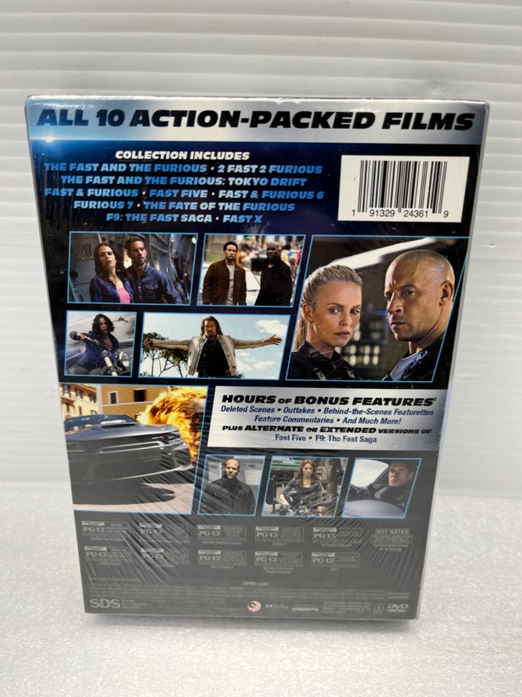 Fast & Furious 10-Dvd Movie Collection Dvd | Capitol City Pawn & Jewelry