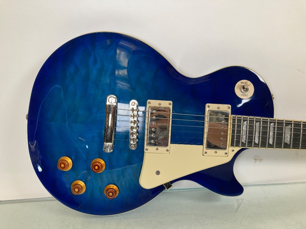 Epiphone Les Paul Standard Pro 6 String Electric Quitar W/ Case & Keys ...