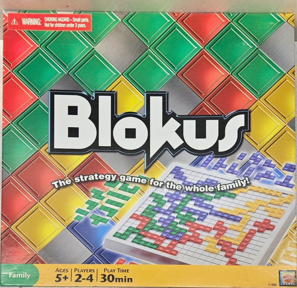 Brand New Mattel Games Blokus Strategy Board Game | Capitol City Pawn ...