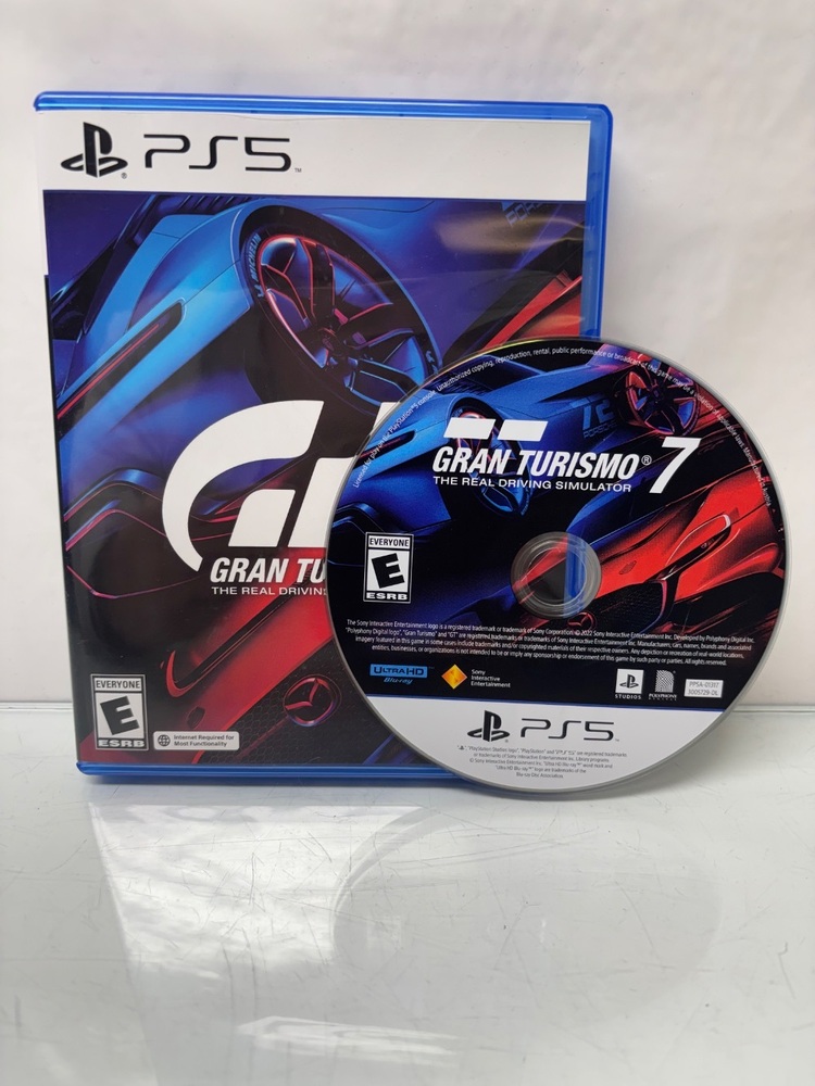 Sony Playstation 5 Gran Turismo 7 The Real Driving Simulator Video Game ...